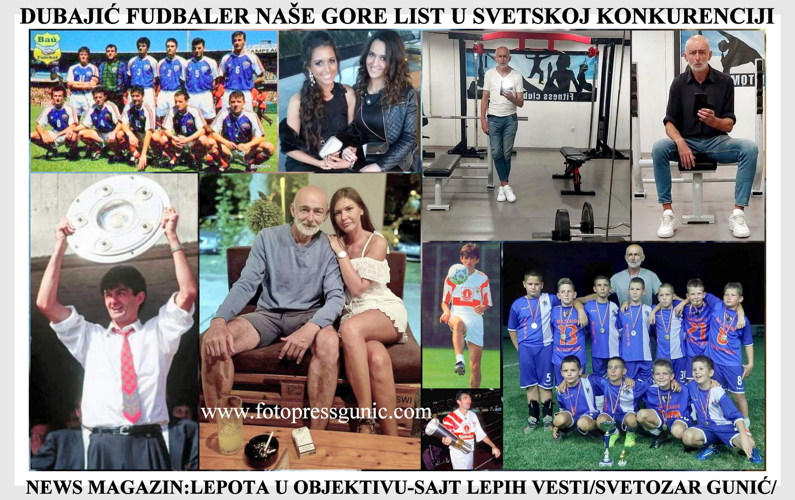 Fudbaler Slobodan Dubajić iz grada Zrenjanina legenda Bundeslige, bio ...